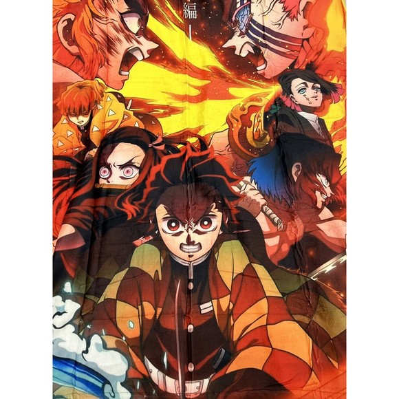 Unbranded | Bedding | Demon Slayer Character Fleece Blanket Anime ...